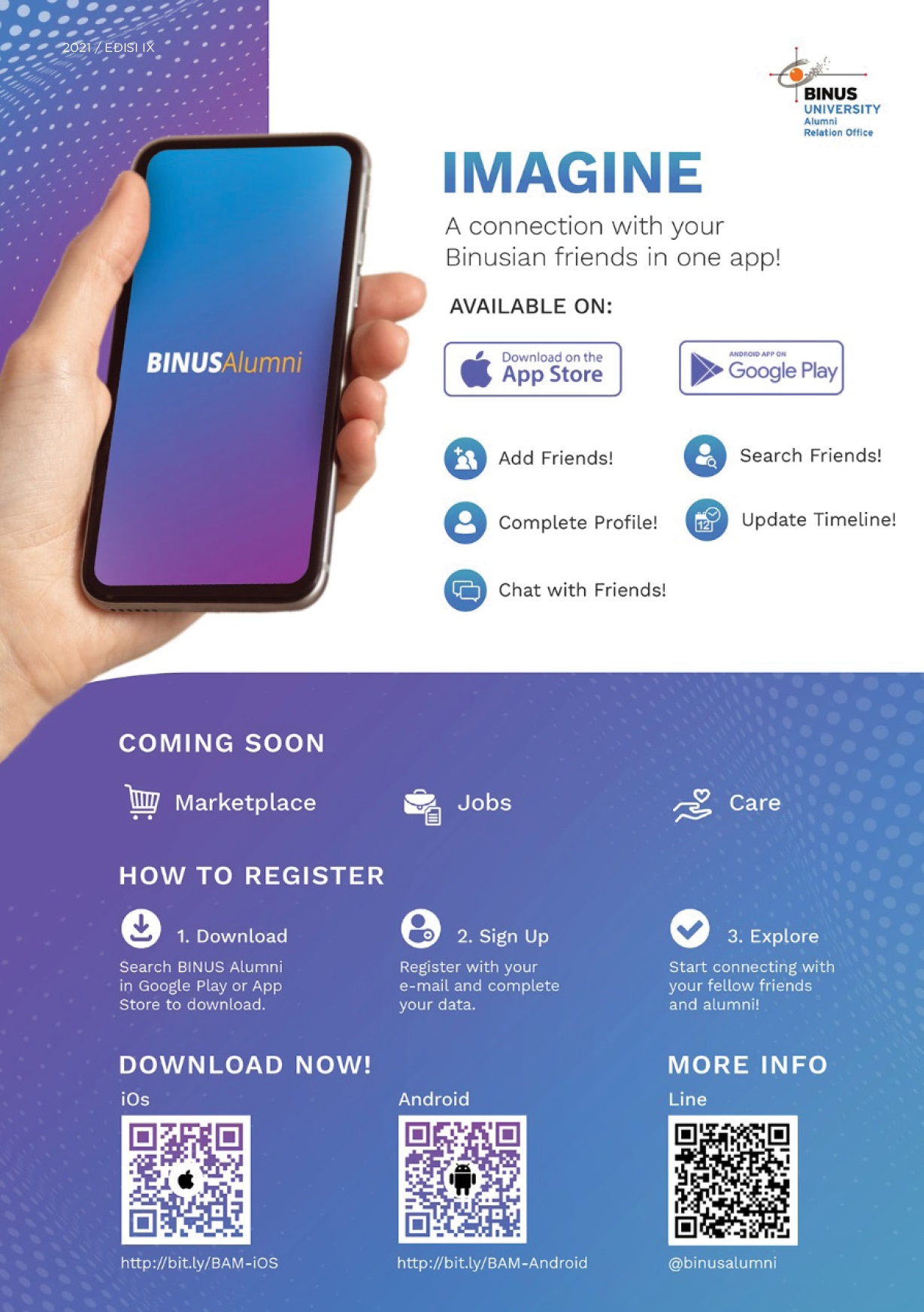 Alumni Mobile Application - BINUS Support