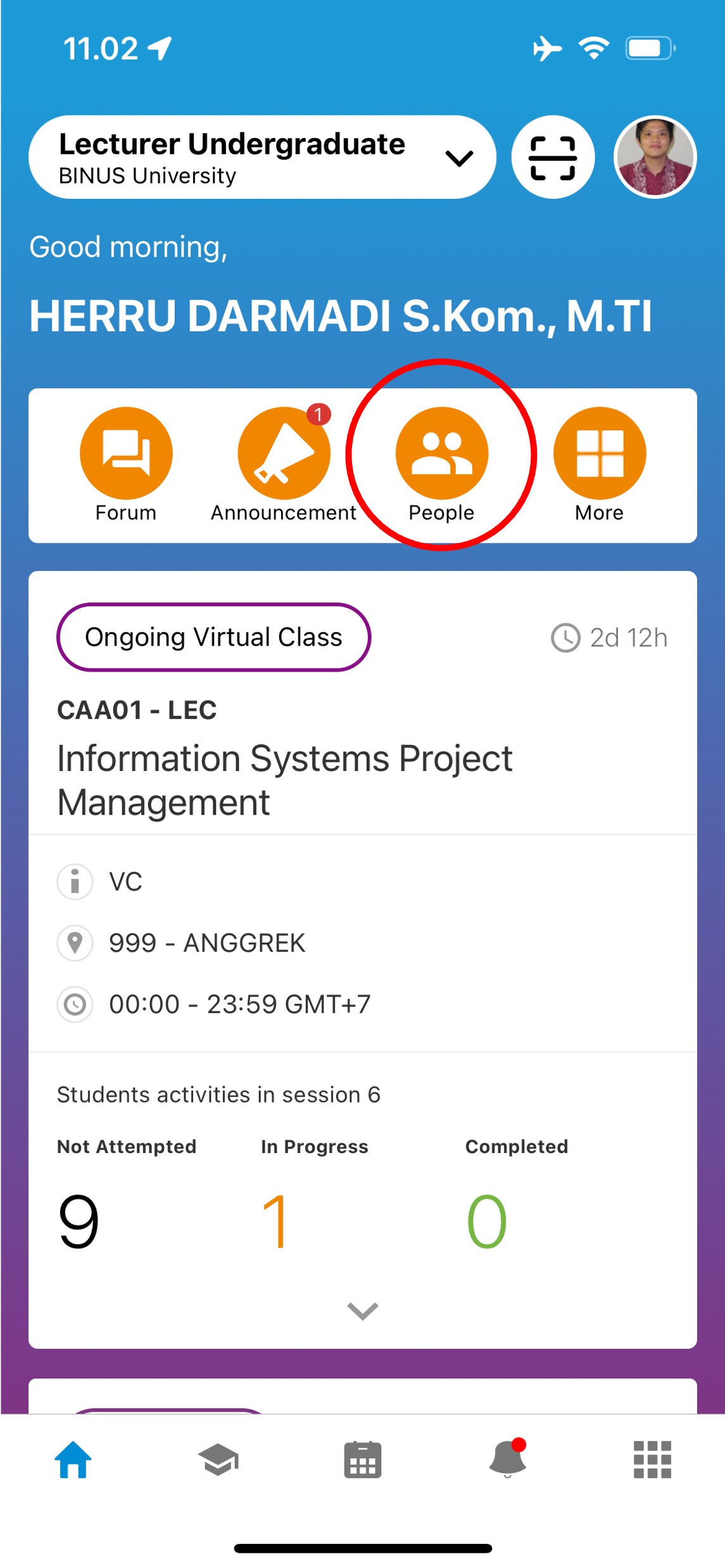 Pembuatan Kelompok dengan Alokasi Siswa Secara Acak oleh Dosen pada mobile LMS - BINUS Support